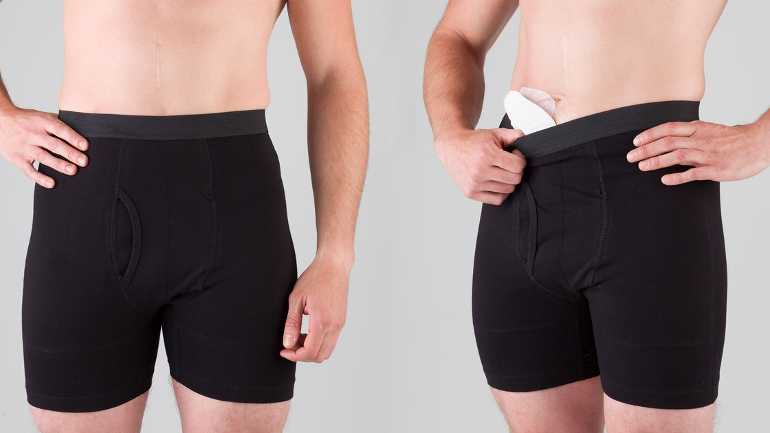 MEN'S BOXER BRIEFS – Ostomysecrets®